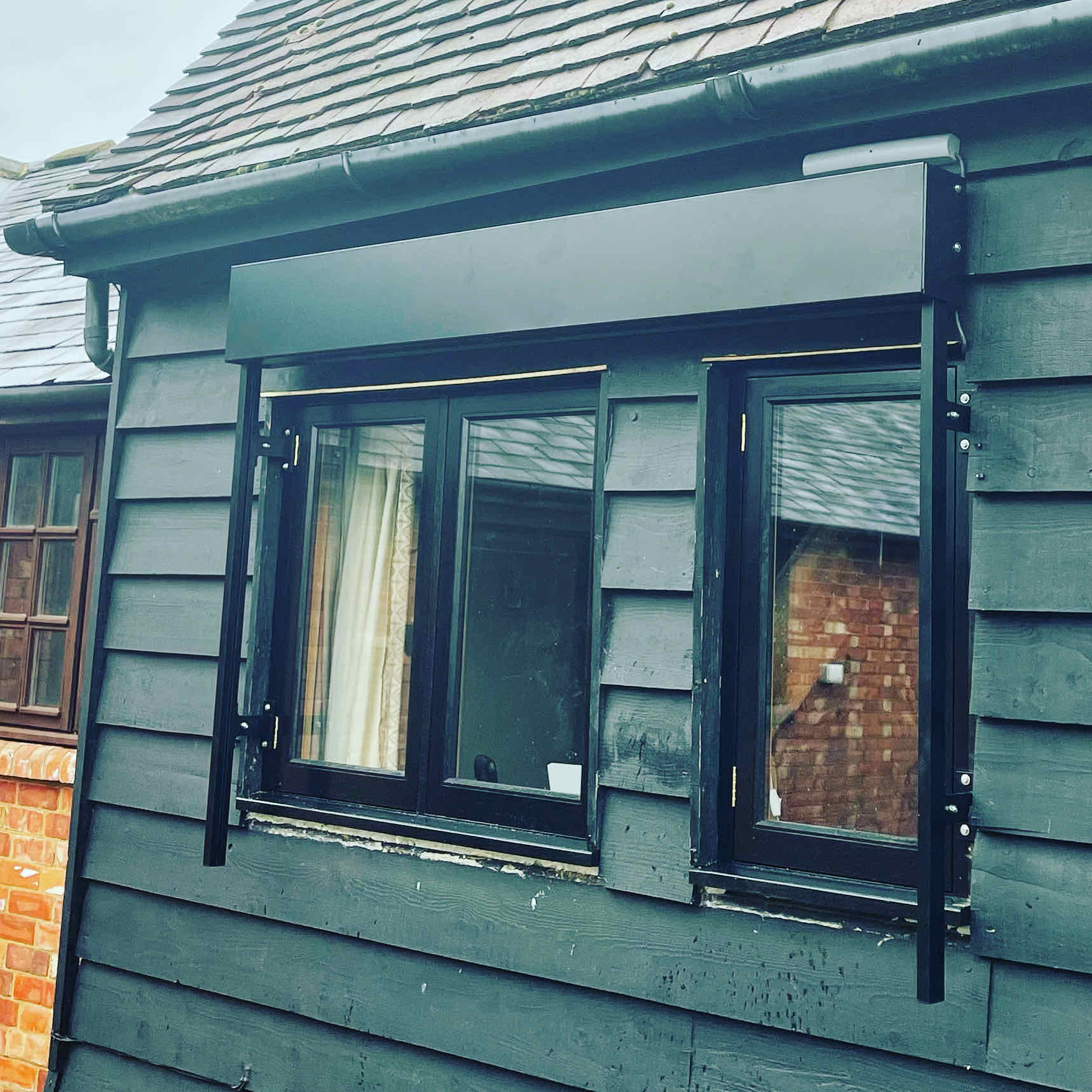 External Blinds on a Barn Conversion - Cornerstar