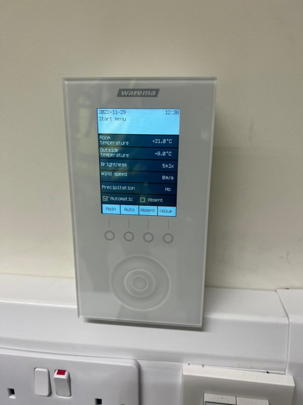 Warema Wisotronic Blind Controls - Cornerstar